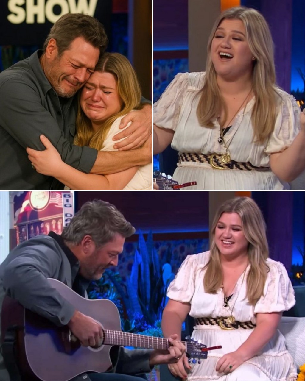 “We set that stage on fire!” Blake Shelton and Kelly Clarkson turned ...